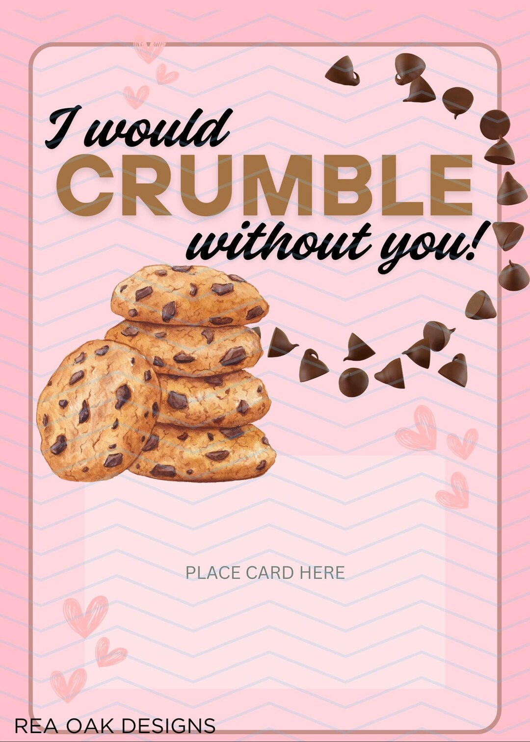 Printable Cookie Gift Card Holder - Etsy