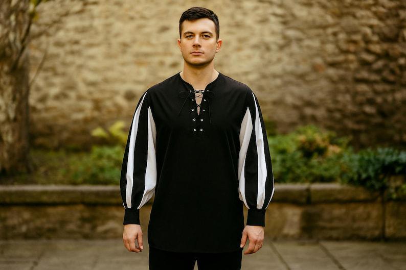 Renaissance Viking Tunic, Medieval Men’s Landsknecht Tunic, Aesthetic ...