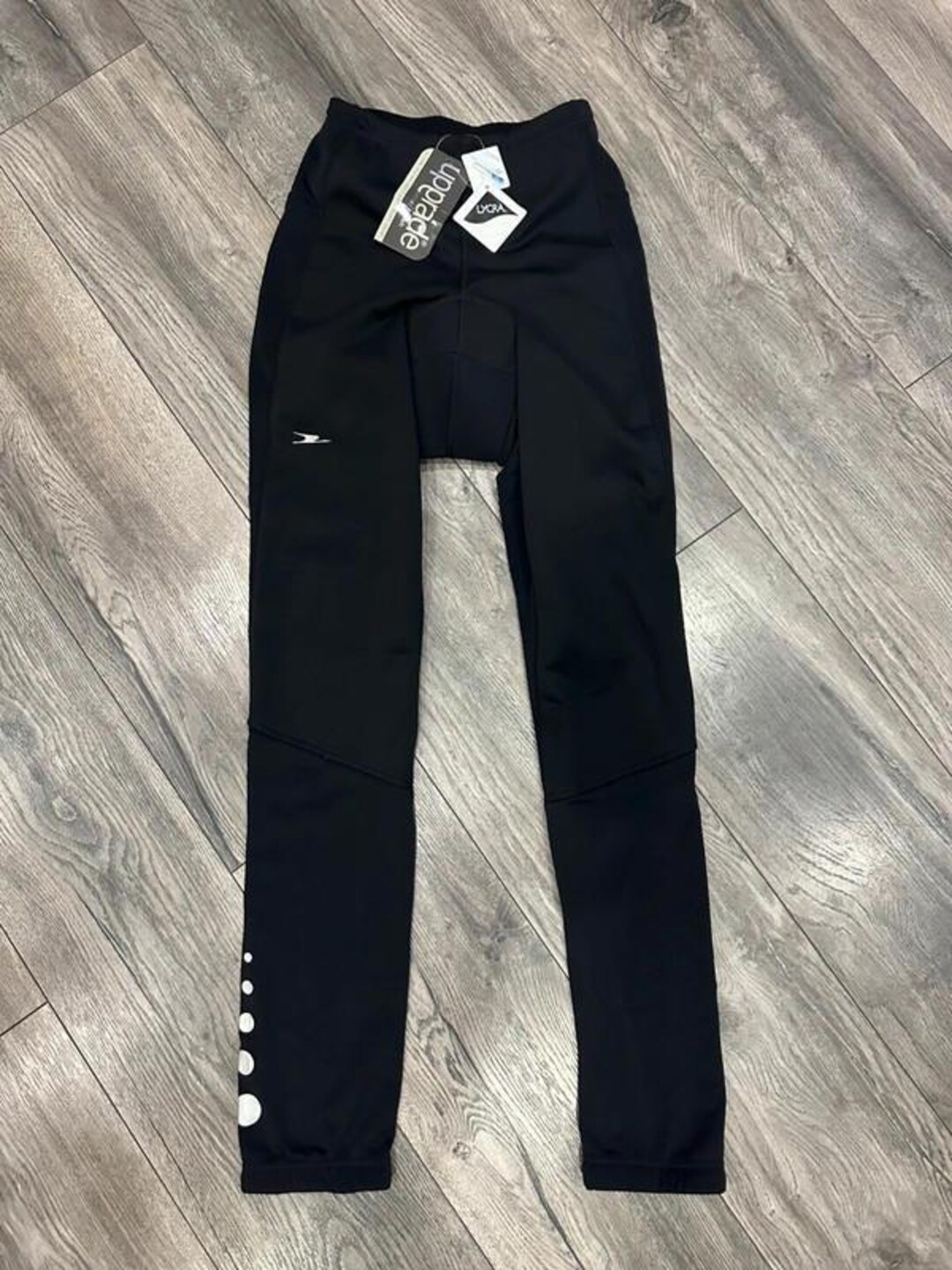 New Mens Cycling Tights, Crane/cycling, Small, Black Winter Fleece ...