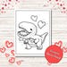 Bold + Easy Valentine's Day Coloring Pages for Kids, Toddlers ...