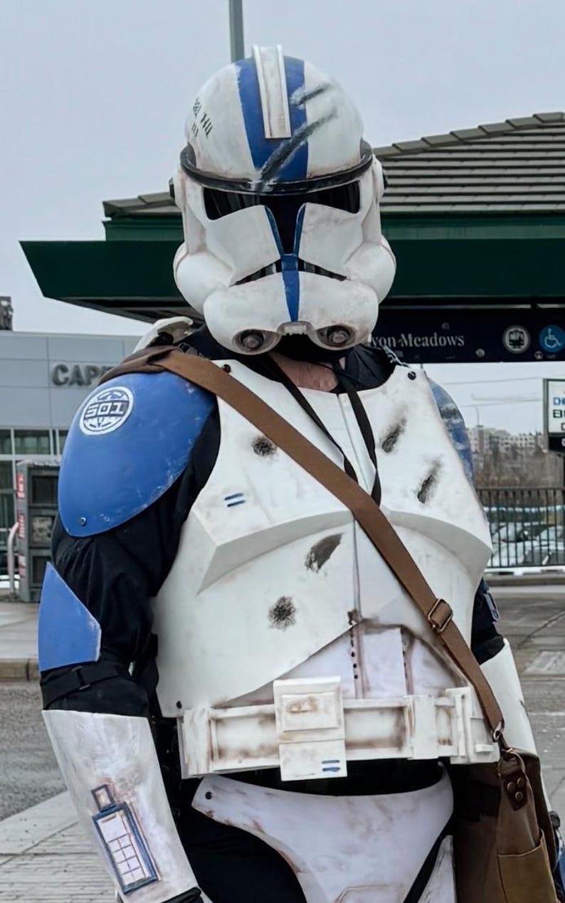 501st Clone Trooper Helmet: Custom 3D Printed Helmet - Etsy