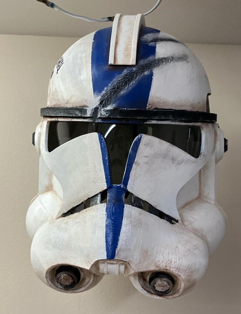501st Clone Trooper Helmet: Custom 3D Printed Helmet - Etsy