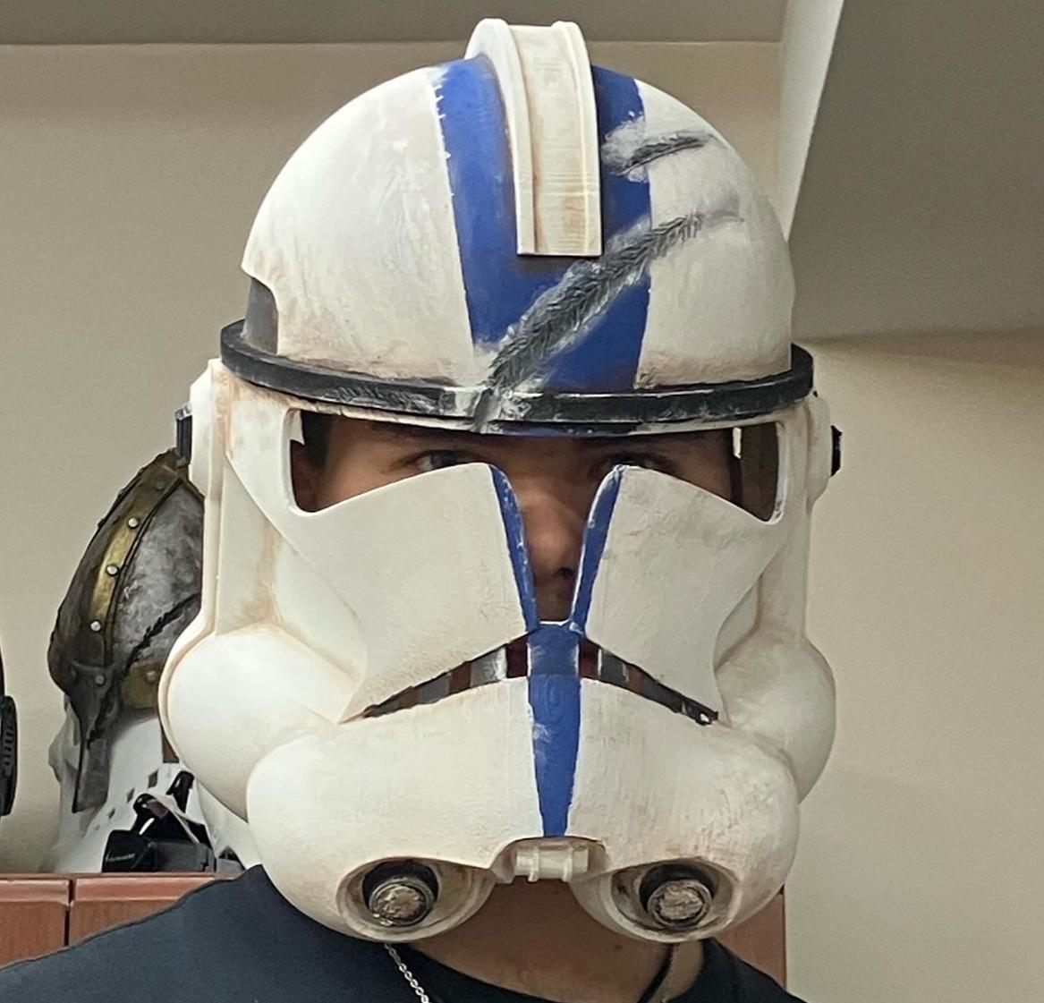 501st Clone Trooper Helmet: Custom 3D Printed Helmet - Etsy