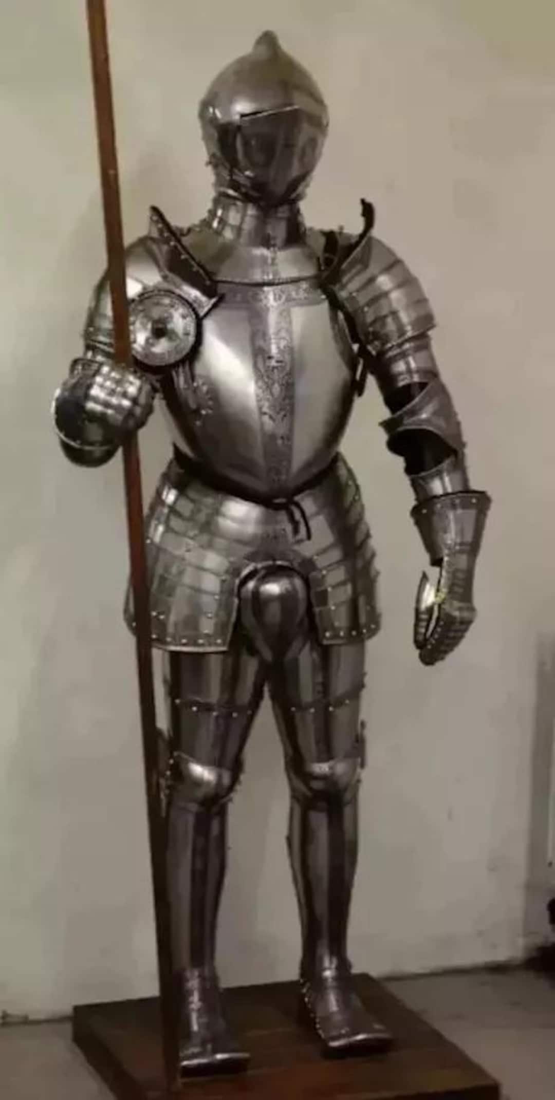 Full Body Medieval Warrior Suit | Medieval German Gothic Knight Suit ...