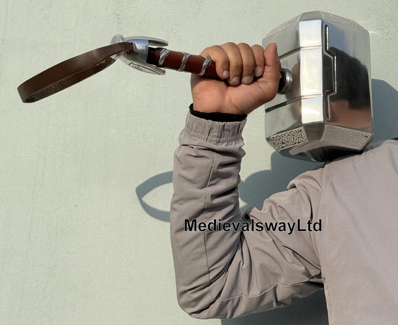 Thor’s Hammer Mjolnir | Metal Thor’s Hammer Authentic Hammer With ...