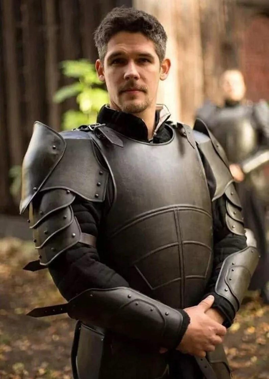 Undead Knight Full Armor Suit Medieval Steel Blackened Armor Suit With ...