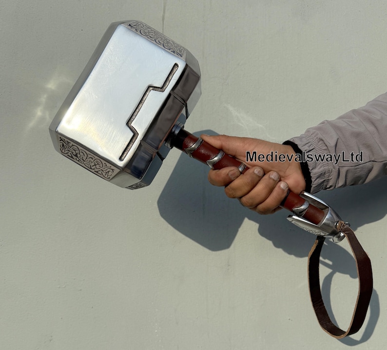 Thor’s Hammer Mjolnir | Metal Thor’s Hammer Authentic Hammer With ...