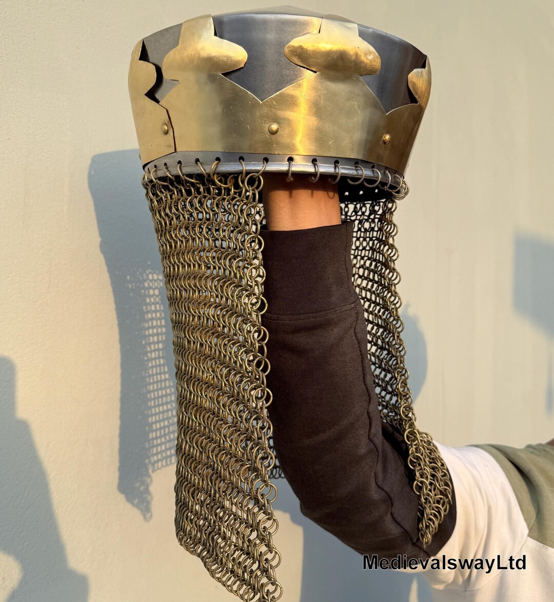 King Arthur Helmet Medieval Monty Python Helmet | Monty Python Inspired ...