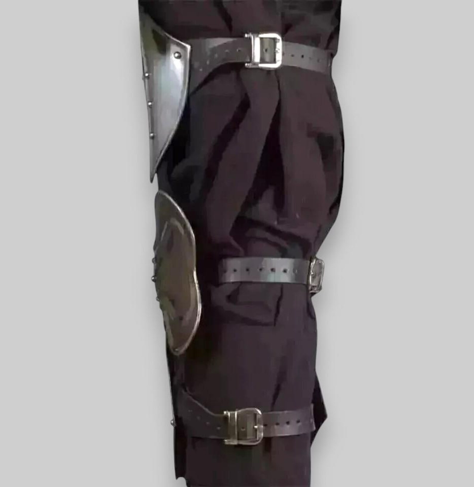 Medieval Knight Upper Leg Steel Guard Greaves Set | Gothic Upper Leg ...