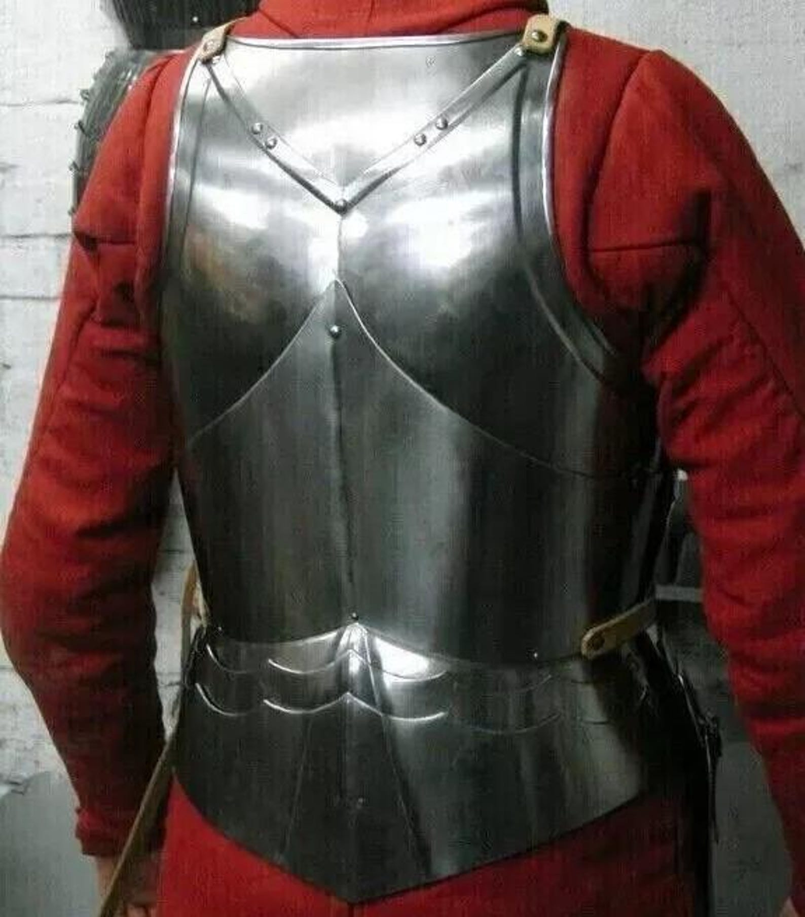 Steel Upper Body Armor Breastplate Cuirass Jacket | Cuirass for LARP ...