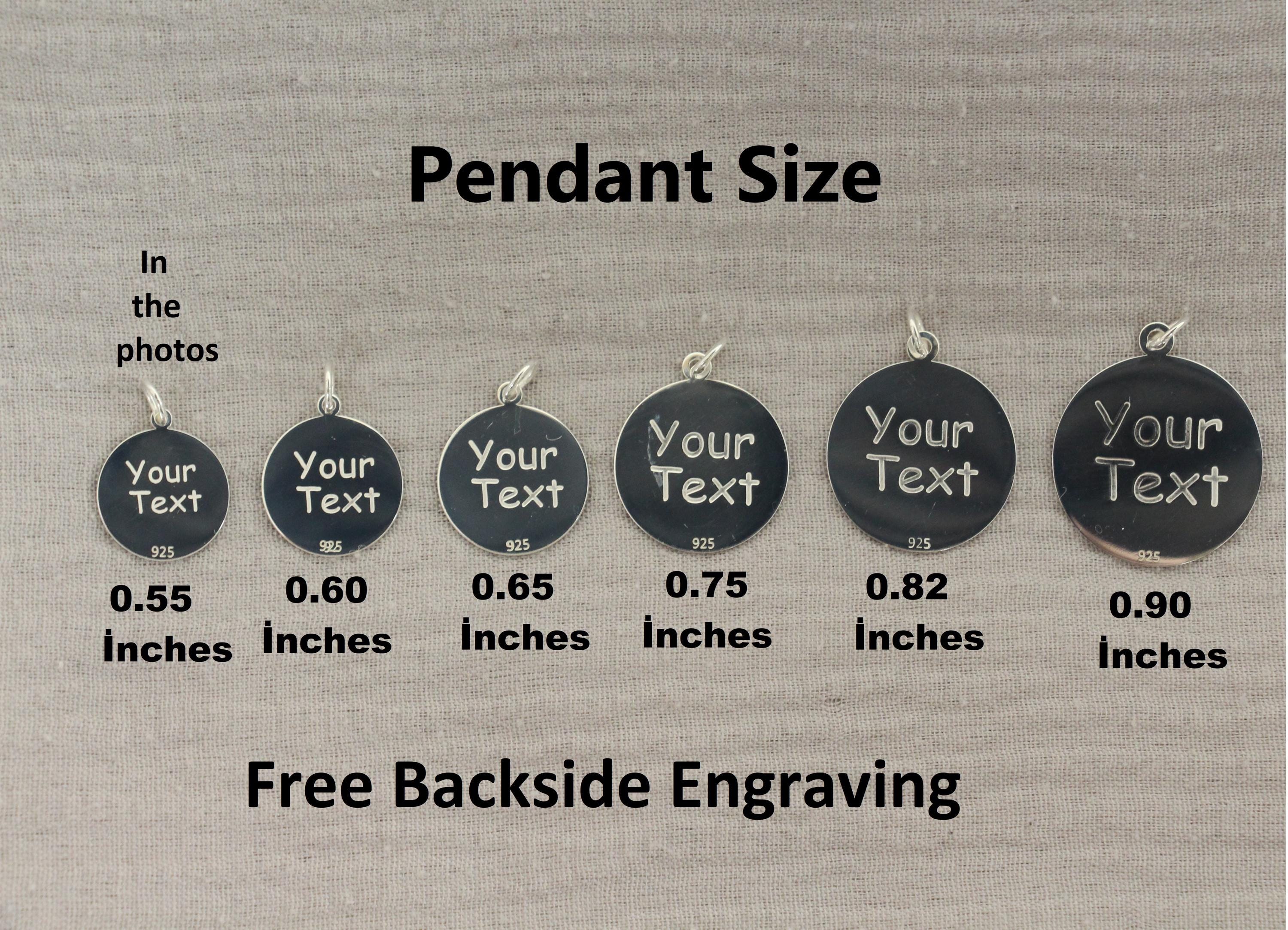 Silver Yin Yang Necklace, Sun and Moon Ying Yang Necklace, Yin Yang ...