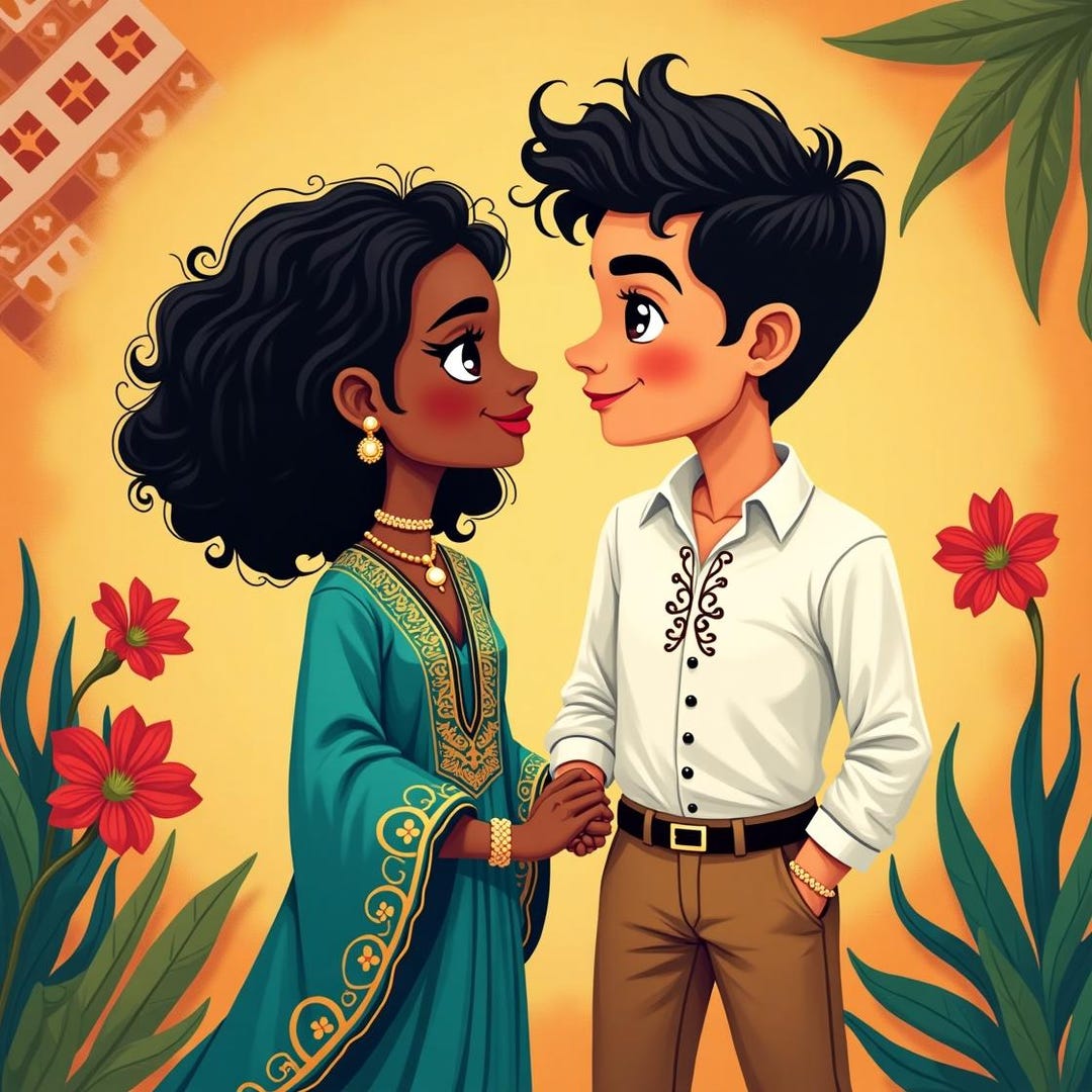 Couple Animated Portraits - Etsy