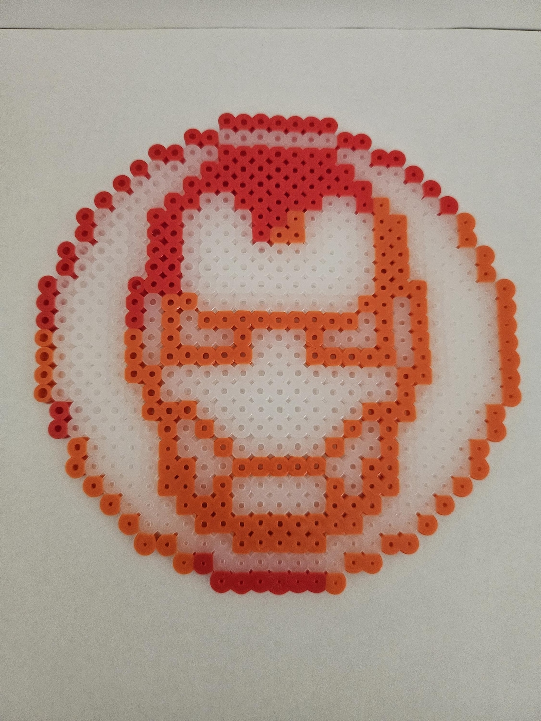 Marvel Rivals Spray Emblem - Iron Man Perler Bead - Etsy