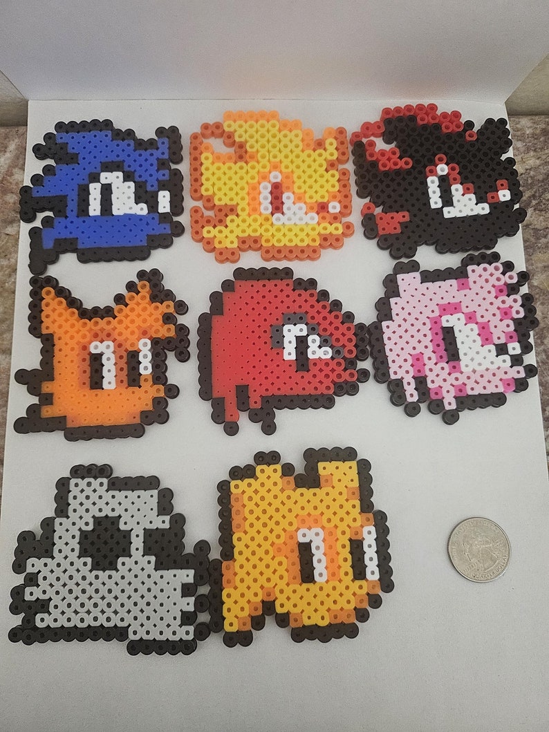 Sonic Life Icon Perler Beads - Etsy