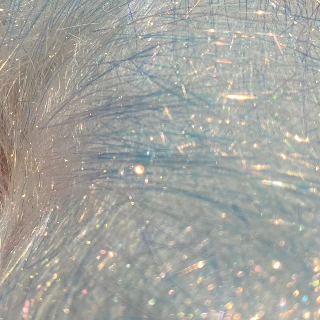 Heat Bondable Angelina Fibre - Glitter Rainbow - Spinning - Crafts ...