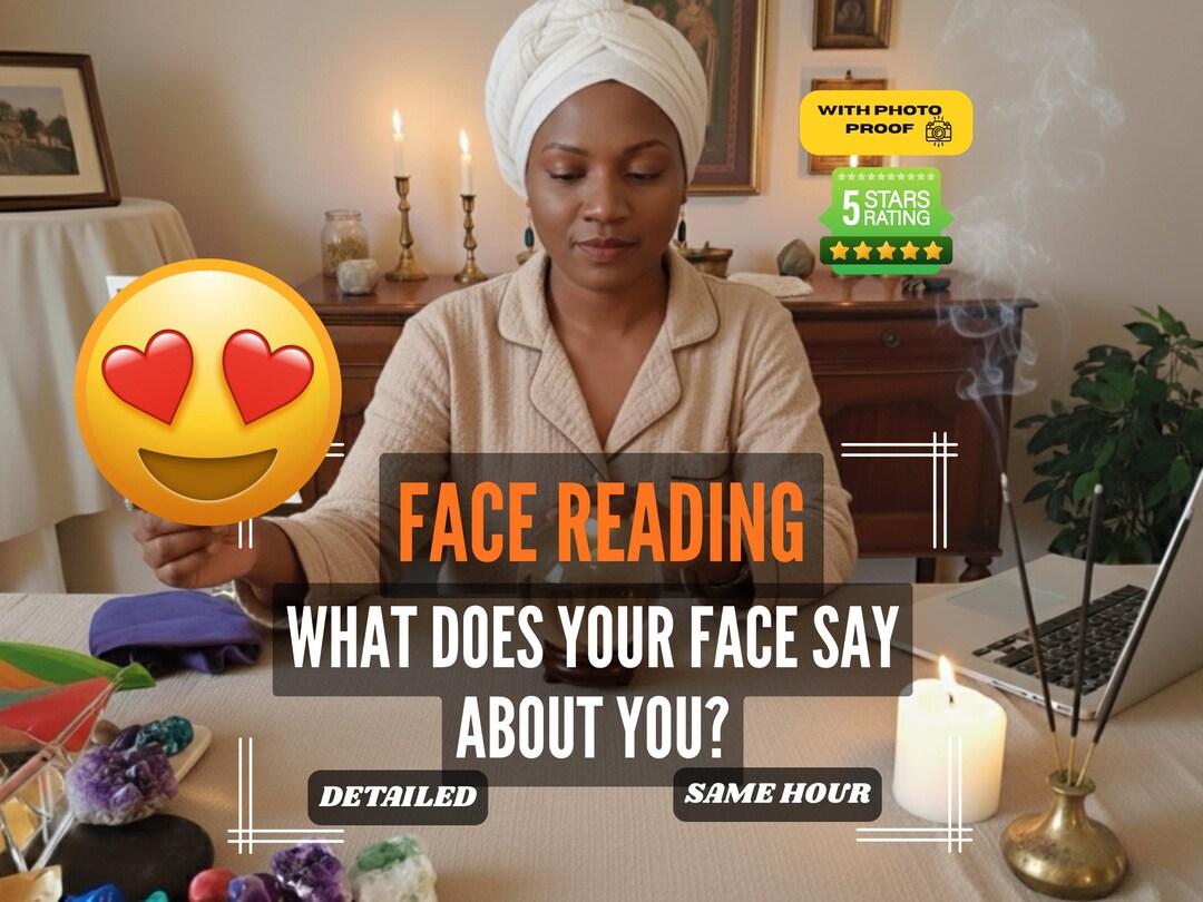 Same Hour Face Reading From Photo, Psychic Photo Reading, Telepathic ...