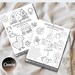 Realtor Open House Coloring Page: Editable Kid Activity (digital ...