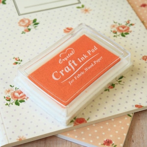 DEEP YELLOW Crystal Craft Ink Pad Rubber Stamp Pad - Etsy