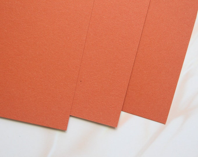 Terracotta Matte Colour Card Stock 240gsm - Etsy