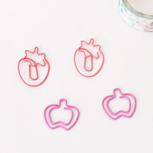 Fruits Mix Paper Clips - Etsy