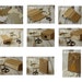 Large CHIPBOARD Grey Taper Top Boxes - Etsy
