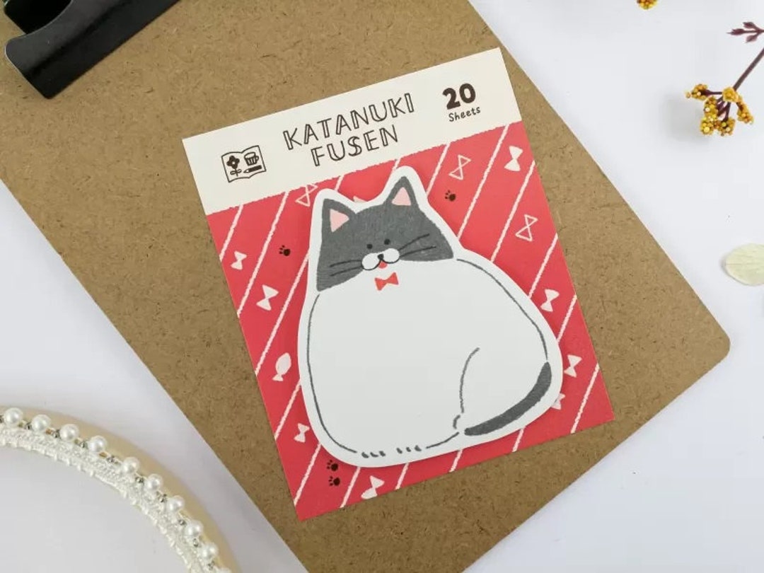 Katanuki Fusen Cute Cartoon Shapes Sticky Notes - Etsy