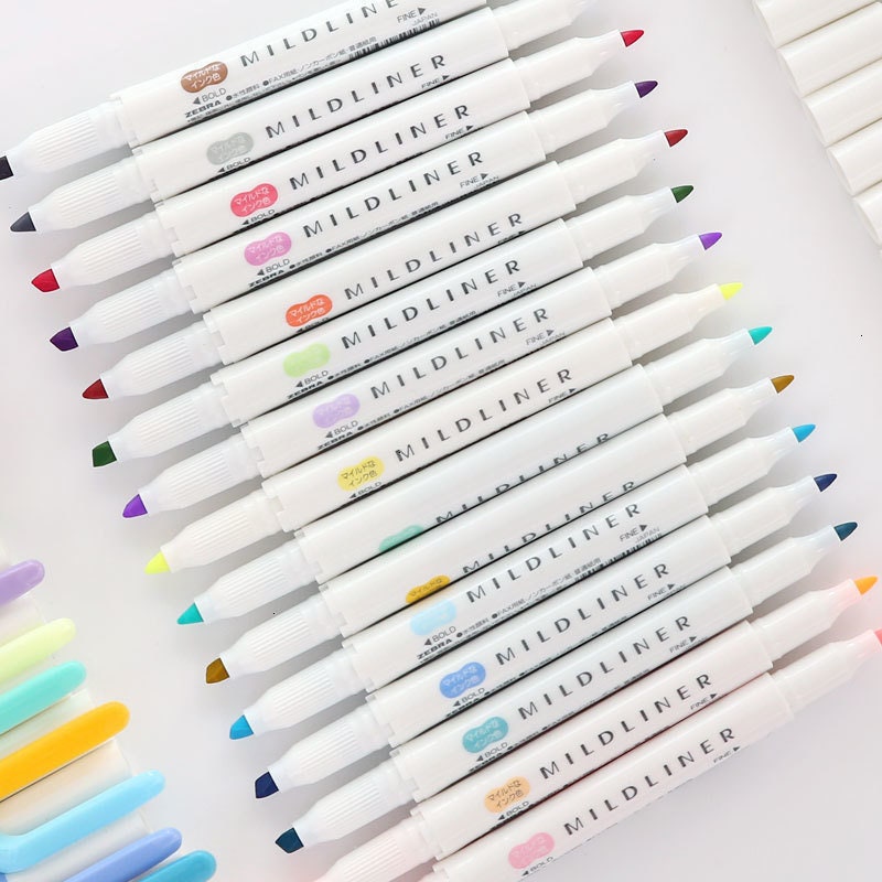 Mildliner Pens - Etsy