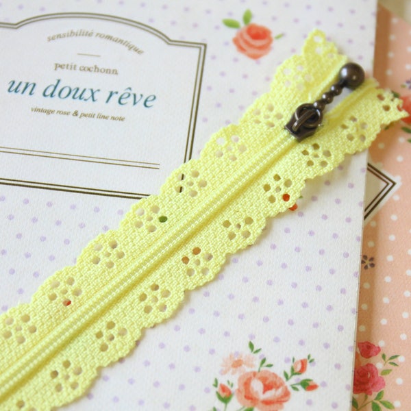 Lace Zipper - Etsy