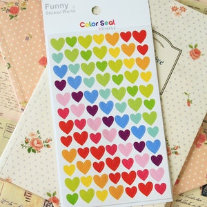 Funny Stickerworld Color Seal Scrapbooking Deco Stickers - Etsy