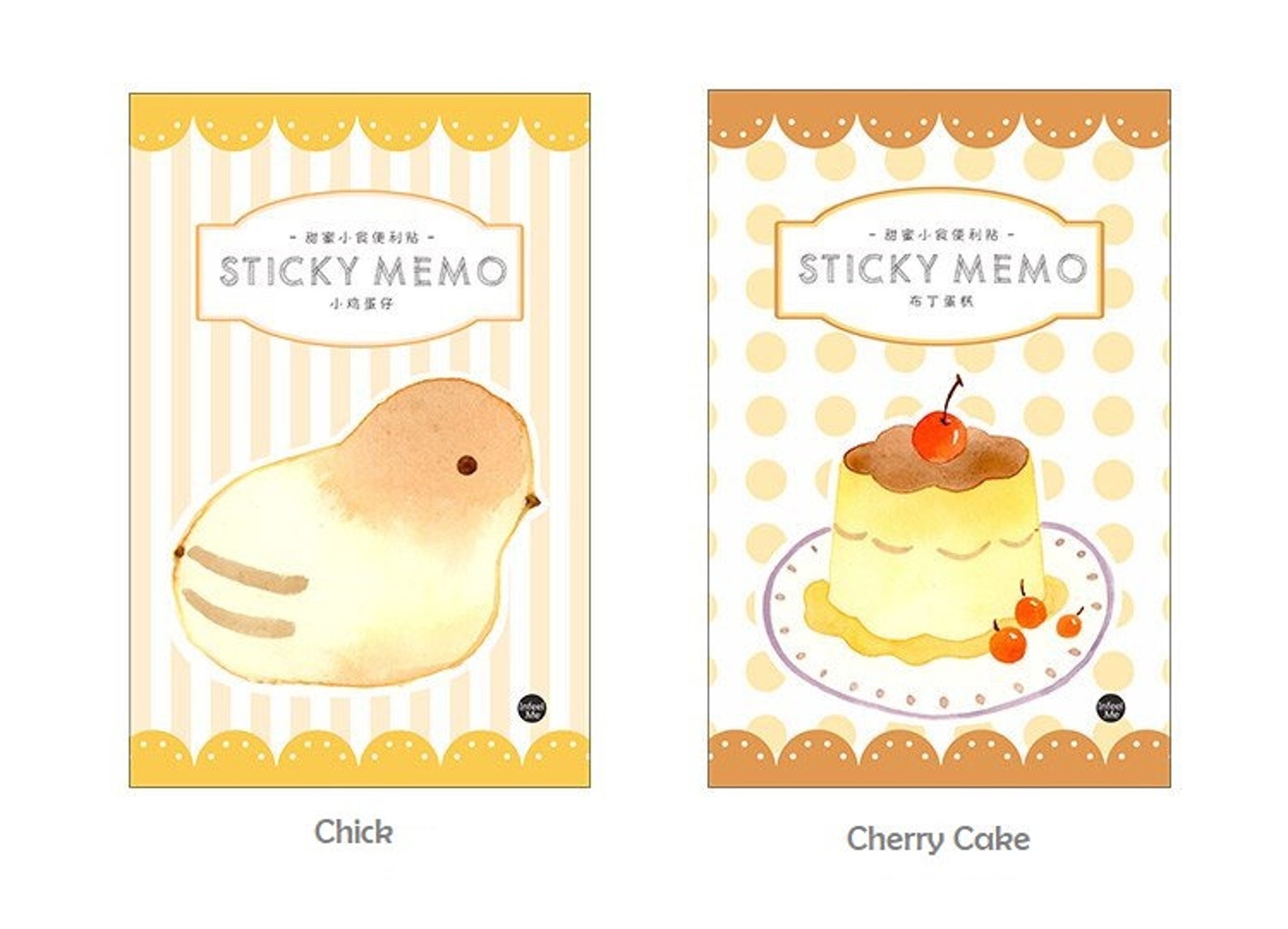 Infeel Me Sticky Memo Cartoon Shapes Sticky Notes | Etsy