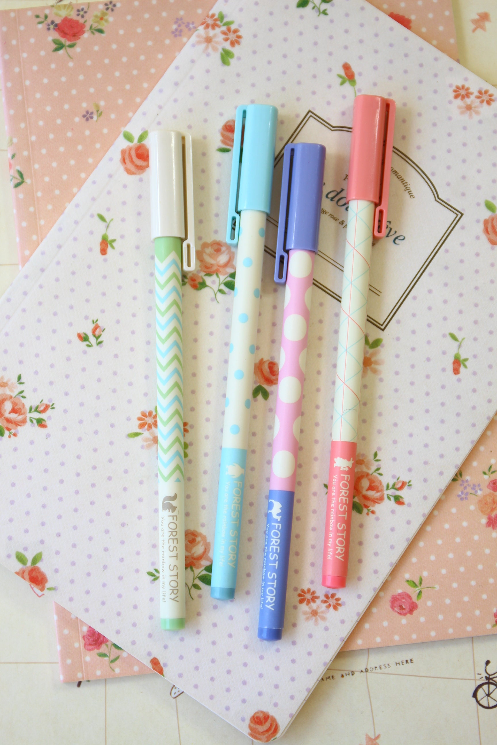 Forest Story Cartoon Pens Ver 02 | Etsy