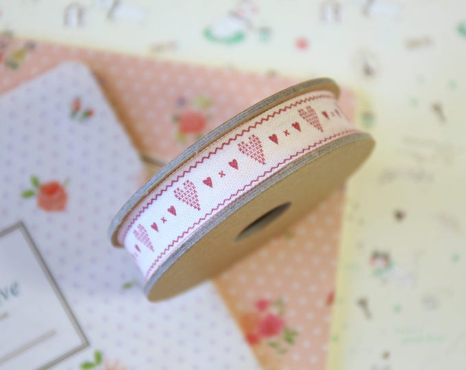 Hearts Country Style Homespun Ribbon - Etsy