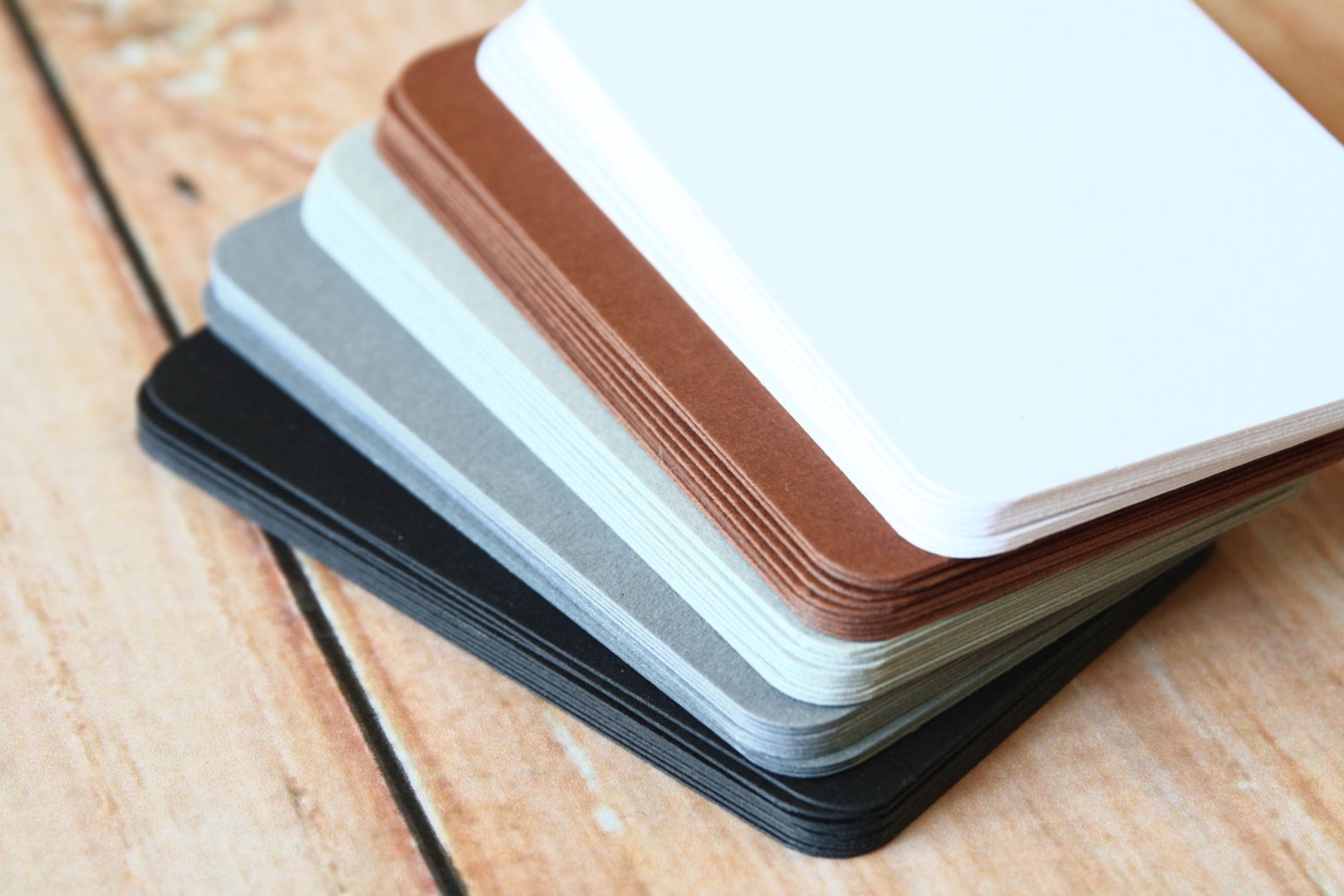 Neutral Mix Colorset Colour Business Cards | Etsy