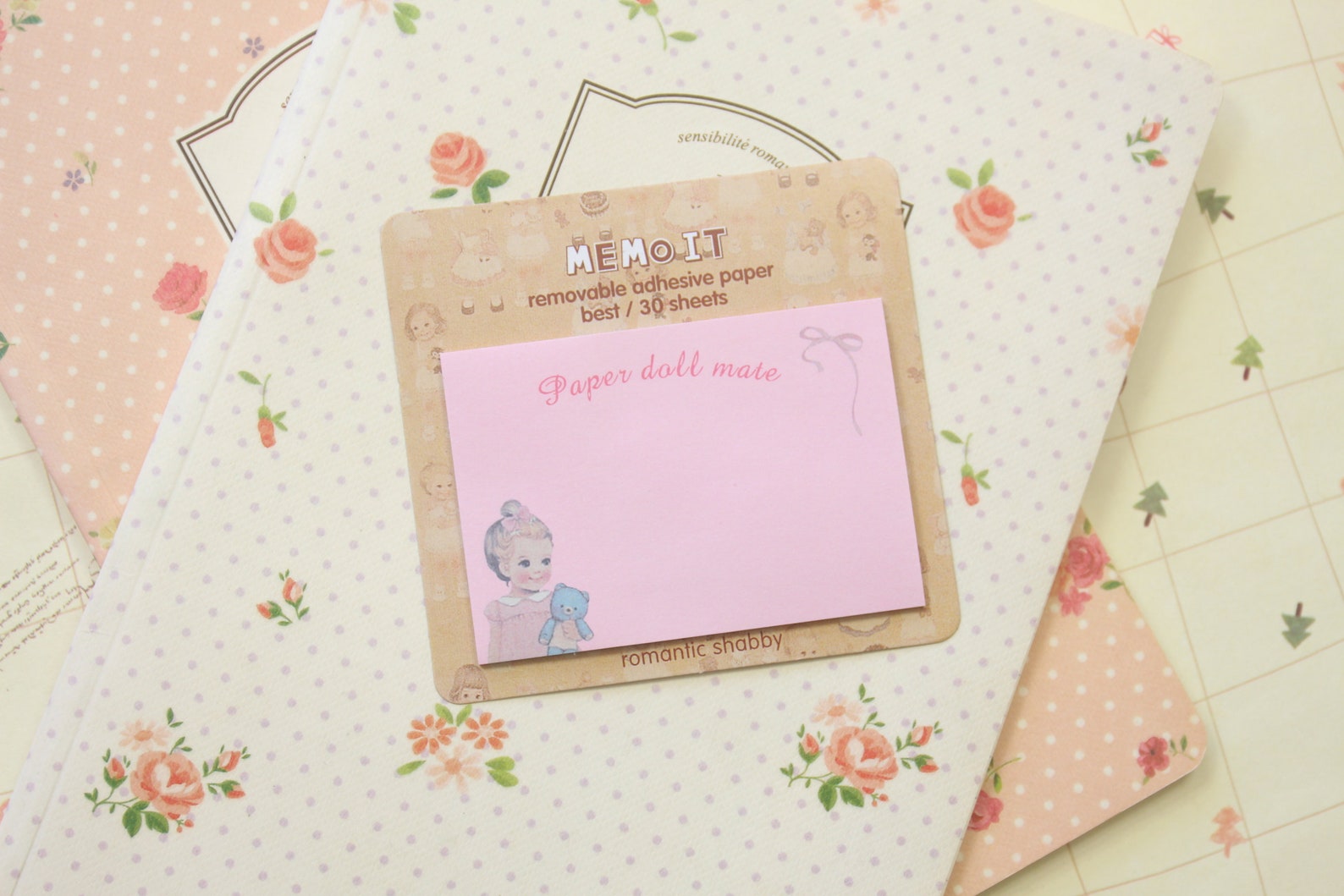 Paperdoll Mate Cartoon Sticky Notes - Etsy