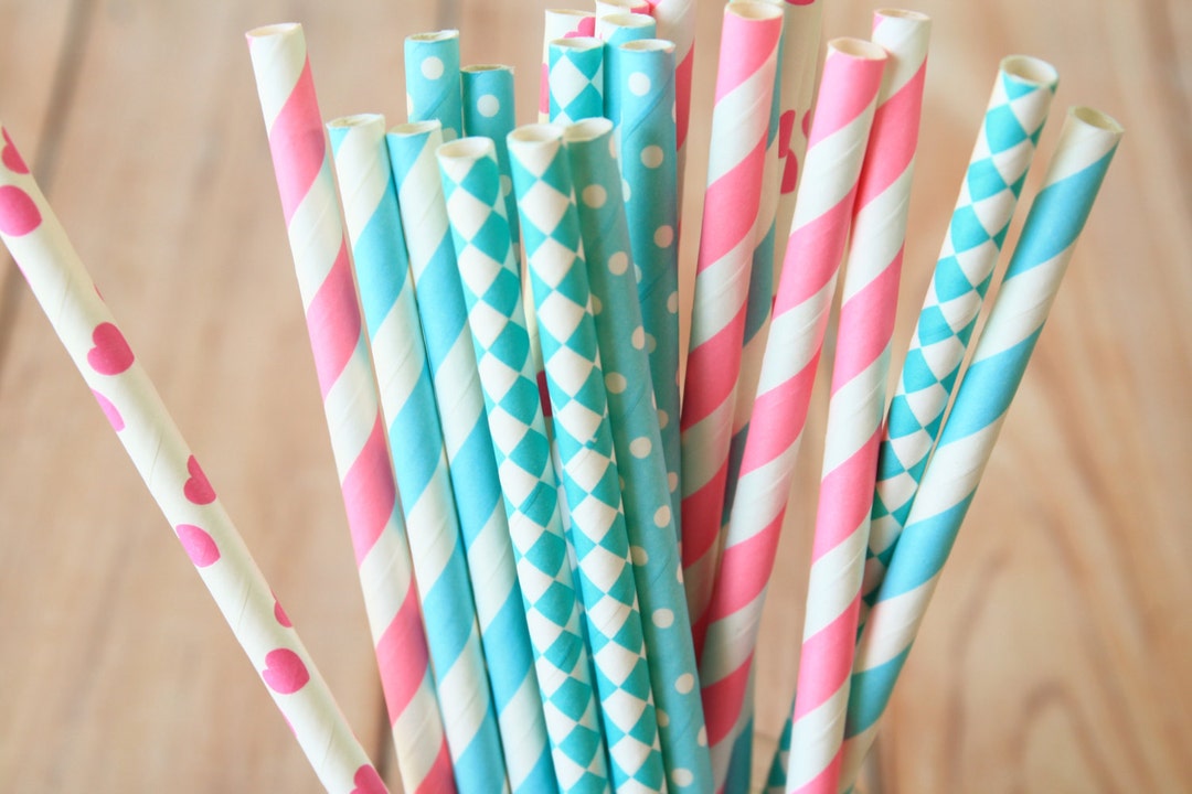 Disney's Frozen Theme Mix Designs Paper Straws Multipack - Etsy