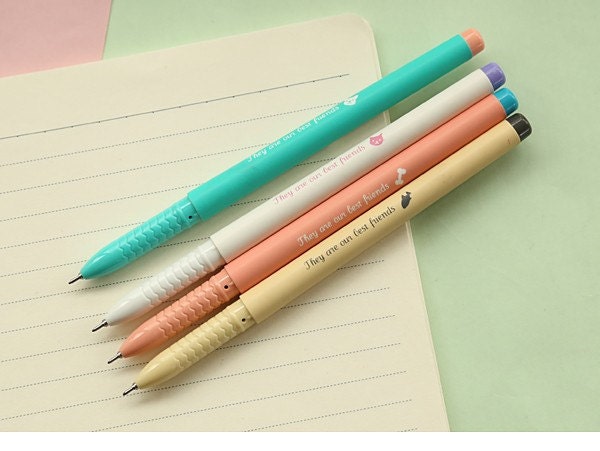 Best Friends Cat & Dog Cartoon Animal Ballpens | Etsy UK