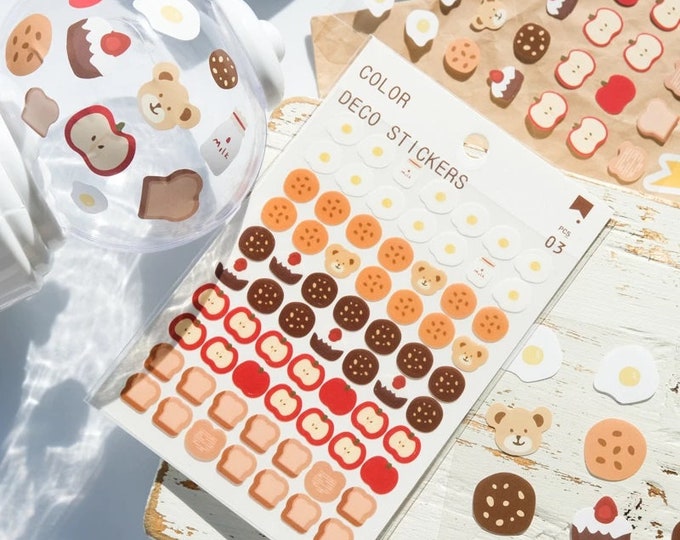 Mr Paper Color Deco Stickers - Etsy