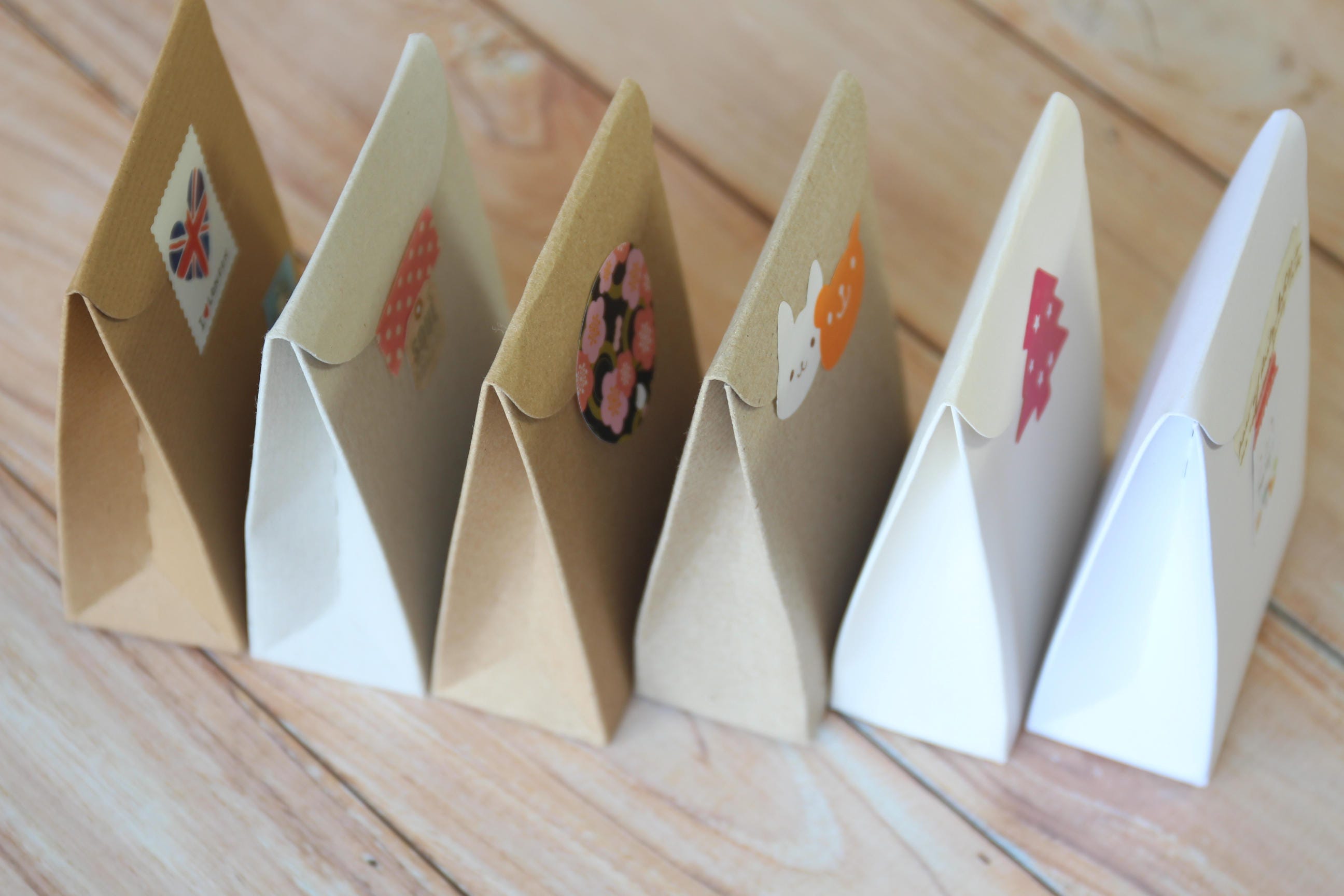 Chipboard Grey Taper Top Box Blanks DIY Wedding Favour Box - Etsy