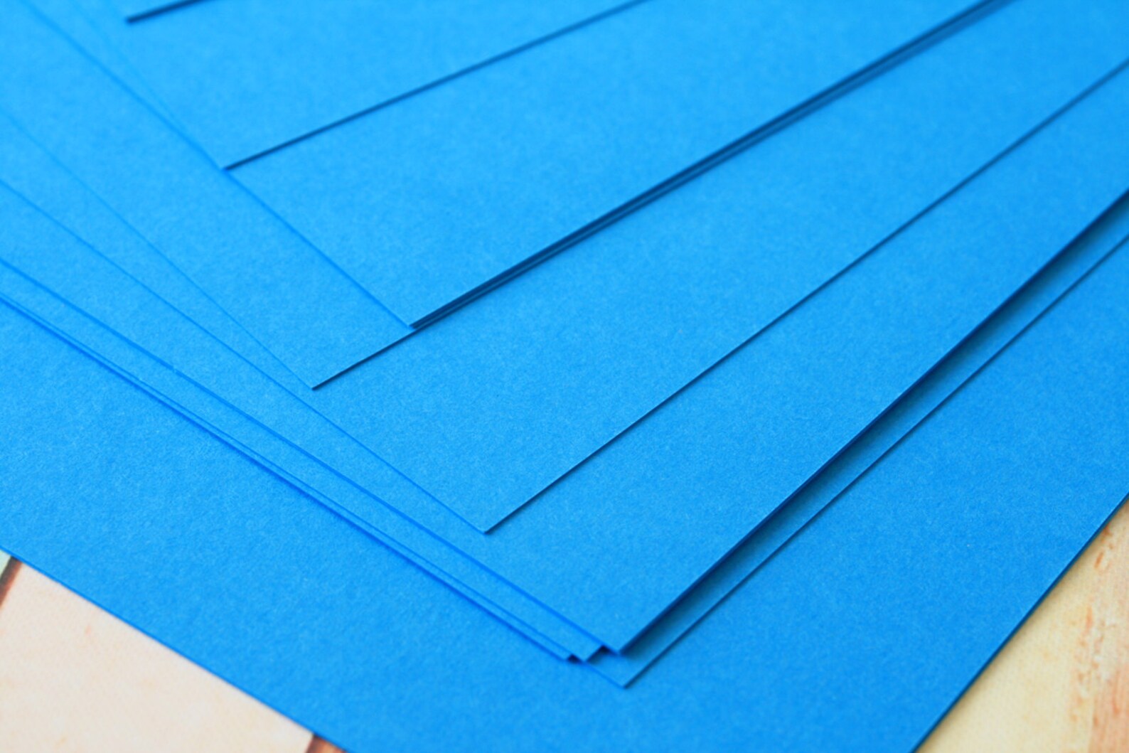 Deep Blue Craft Style Colour Card Stock 260gsm 95lb Cover - Etsy