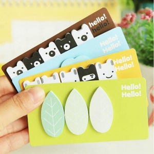 J Story Hello Hello Cartoon Sticker Note Tabs Sticky Notes - Etsy UK
