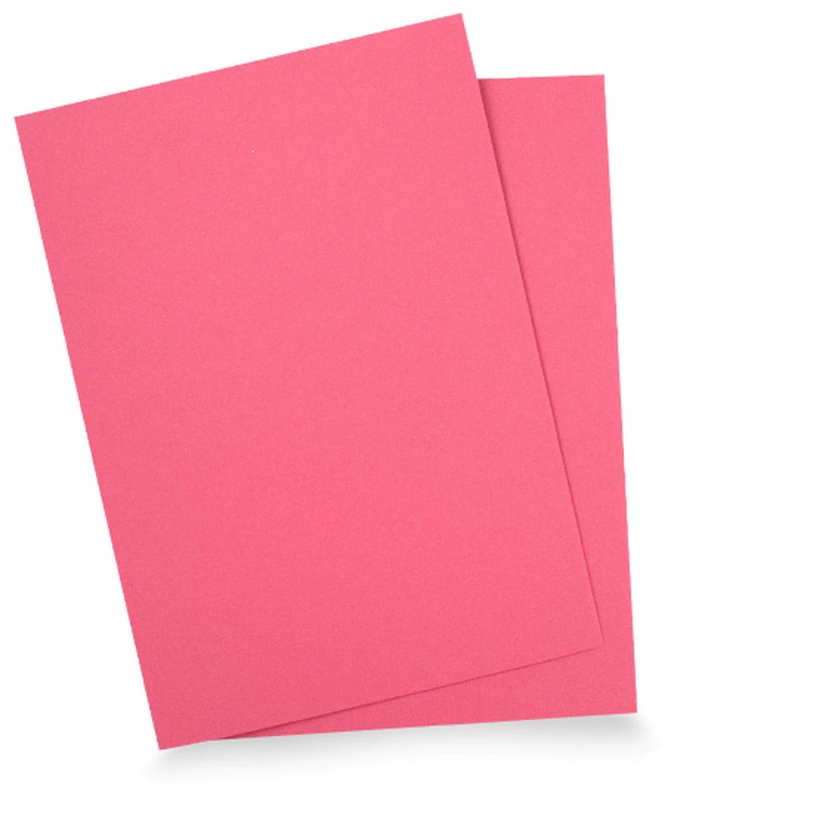 Hot Pink Matte Colour Card Stock 240gsm | Etsy