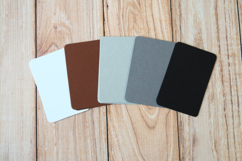 Neutral Mix Colorset Colour Business Cards | Etsy