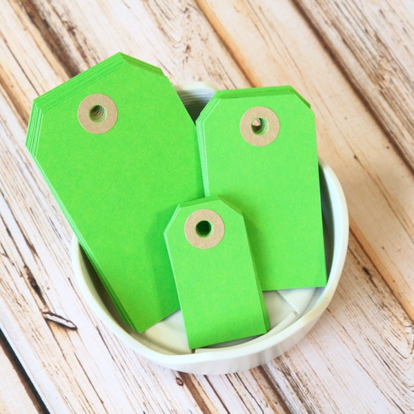 Green Tags - Etsy