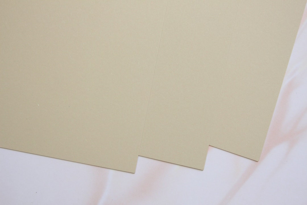 Beige Matte Colour Card Stock 240gsm - Etsy