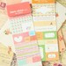 Ribbon Fabric Sticker Ver 2 Self Adhesive Craft Stickers - Etsy