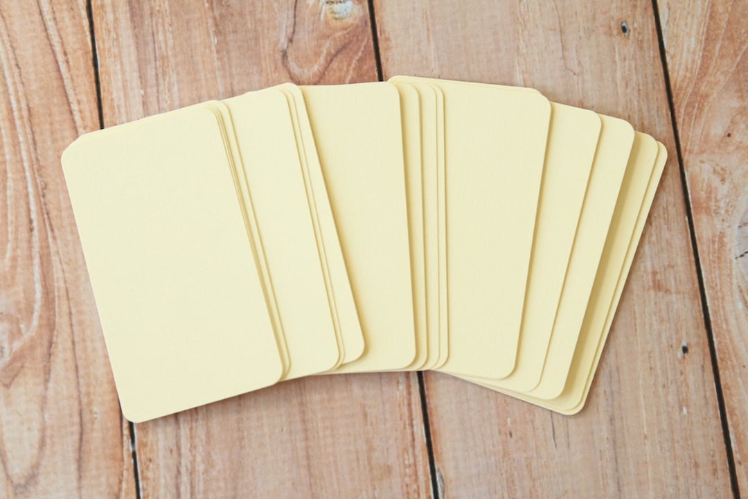 50pc Elegant LINEN Rich Cream Lakeland Series Business Card Blanks - Etsy