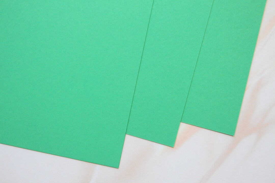 Emerald Green Matte Colour Card Stock 240gsm - Etsy