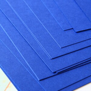 Cobalt Blue Craft Style Colour Card Stock 260gsm 95lb Cover - Etsy