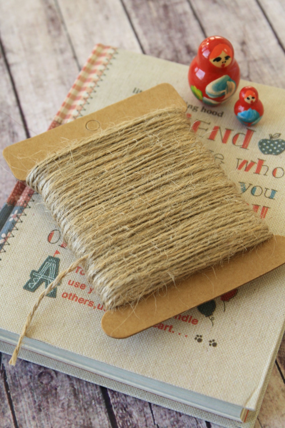 50m FINE JUTE kraft string | Etsy