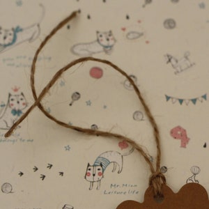 Natural Twine Pre-cut 100pc HANG TAG String - Etsy